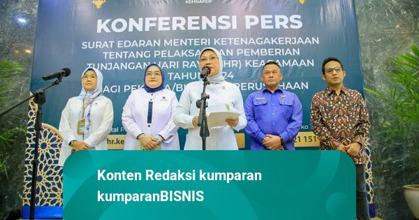 Kemnaker: Pengusaha yang Telat Bayar THR akan Dikenai Denda 5 Persen | kumparan.com